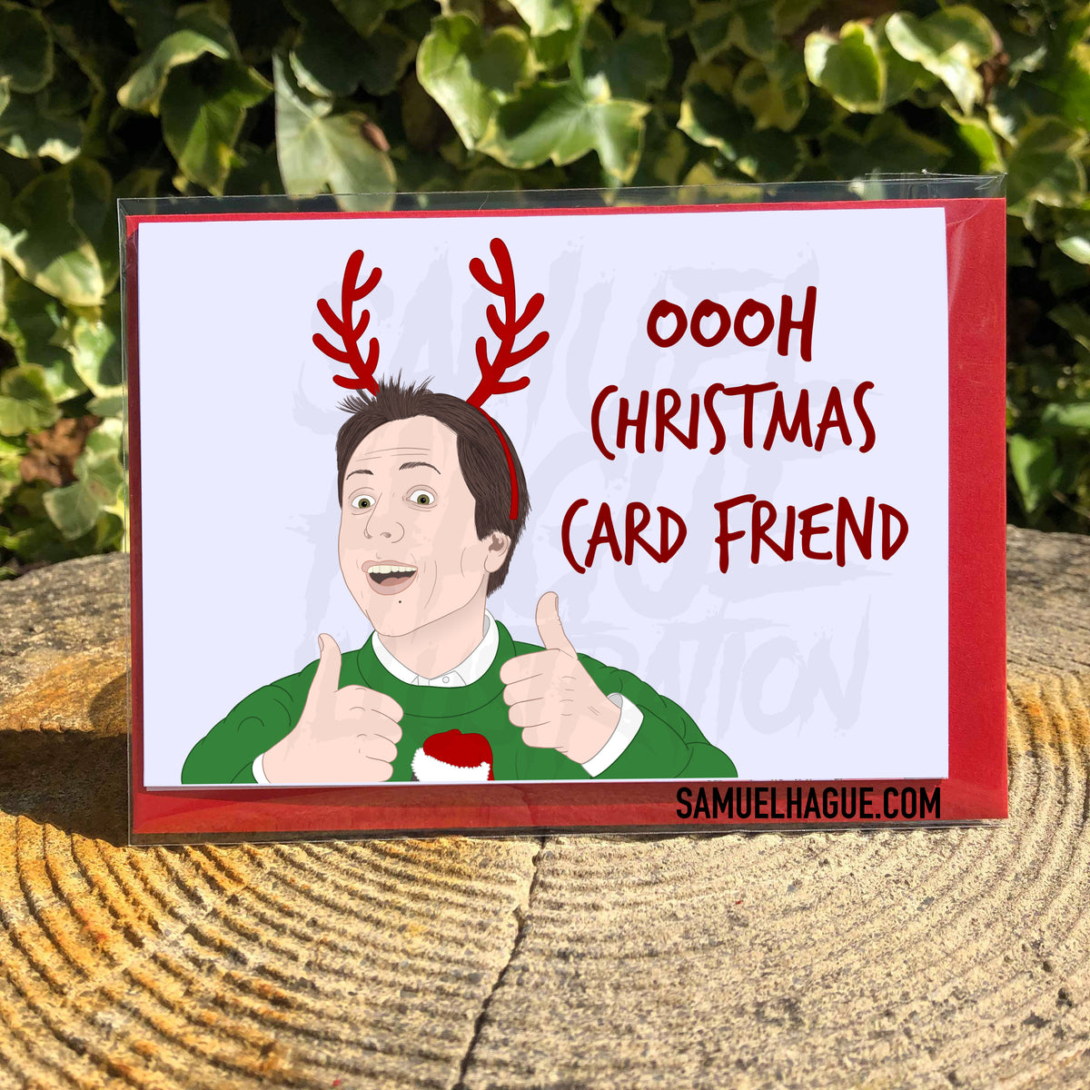 OOO FRIEND - Christmas Card – Samuel Hague Illustration